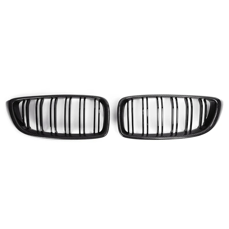 BMW 4 Series & M3 M4 CARBON FIBRE Front Grills F32 F33 F36 F80 F82 F83