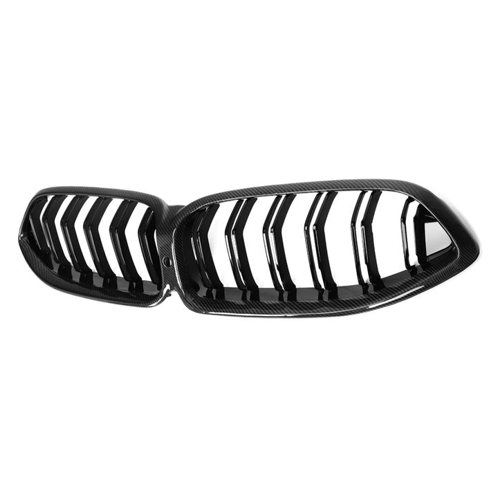 BMW 8 SERIES G14 G15 G16 CARBON FIBRE DOUBLE SLAT GRILL (2018-2022)